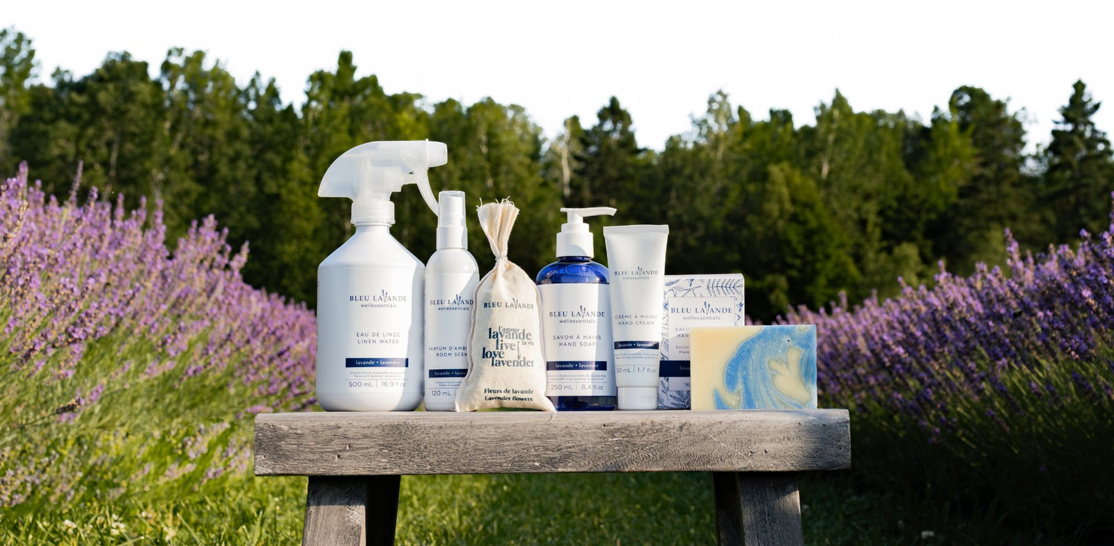 Produits corps et maison lavande | Ingrédients d'origine naturelle