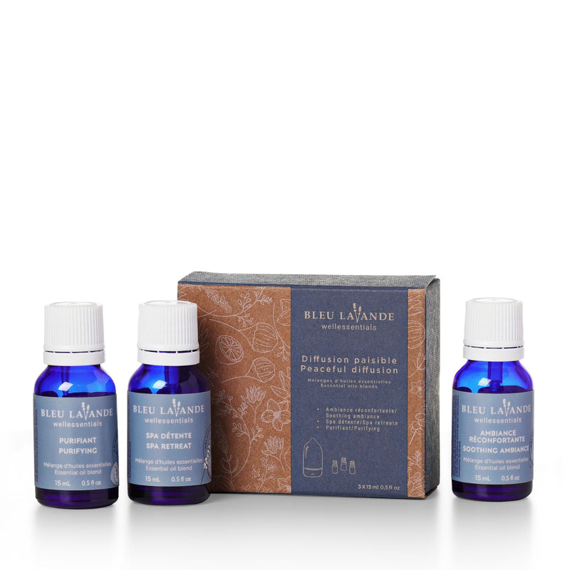 Peaceful diffusion - Essential oil blends | No artificial perfume